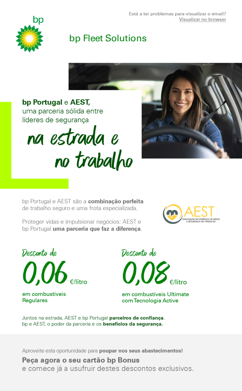 Cartões BP Bónus | AEST | AEST – Associação de Empresas de SST